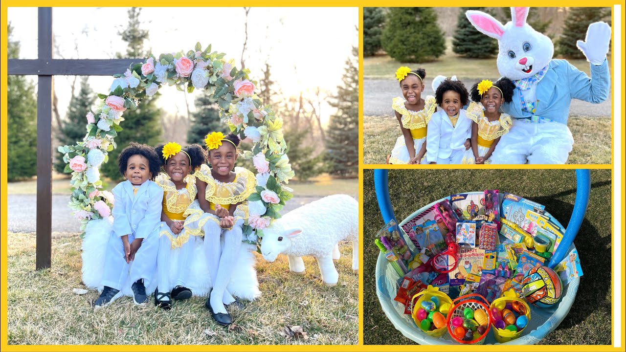 Giant Easter Basket Surprise, Bunny Surprise, Easter Egg Hunt, Worship ...
