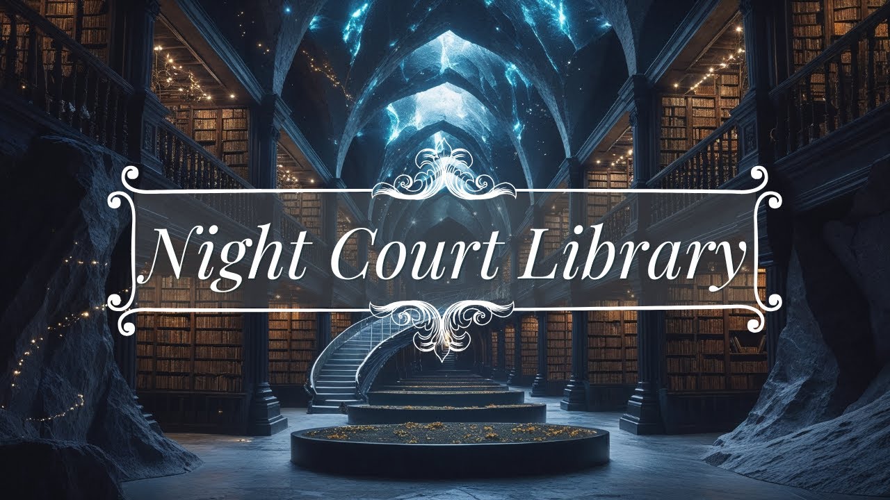 Night Court Library – The Library of the Priestesses | ACOTAR Ambience ...