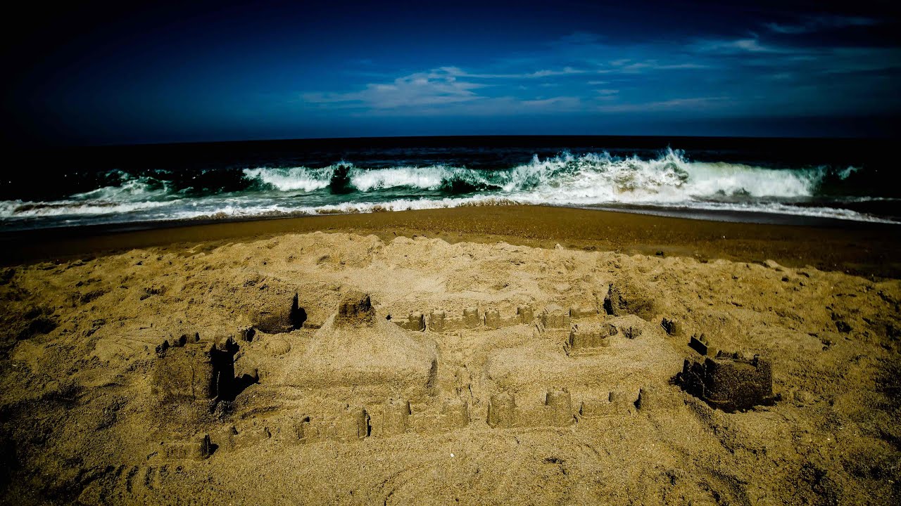 Sand Castle Time-lapse - YouTube