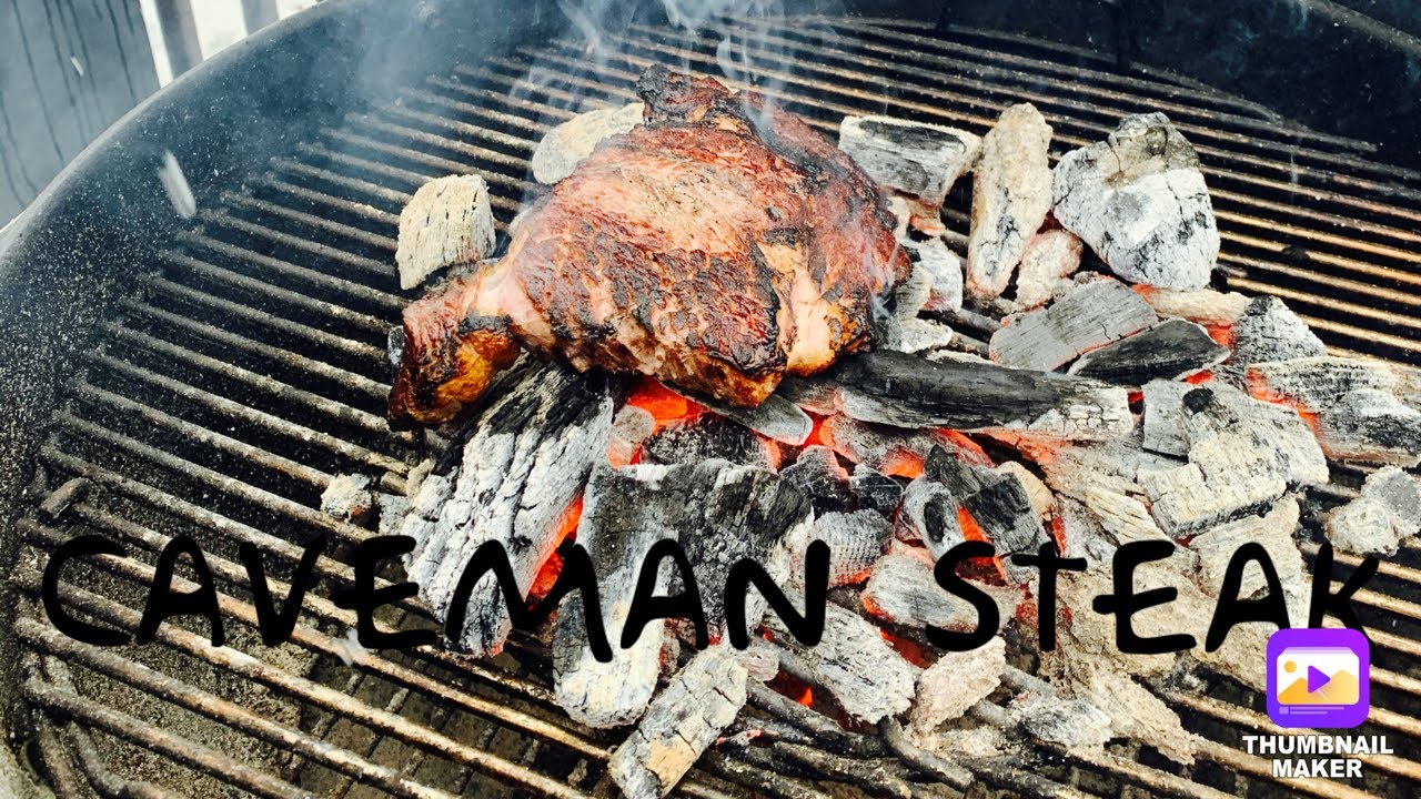 Dad stuff you should know: How to cook a Caveman Steak - YouTube
