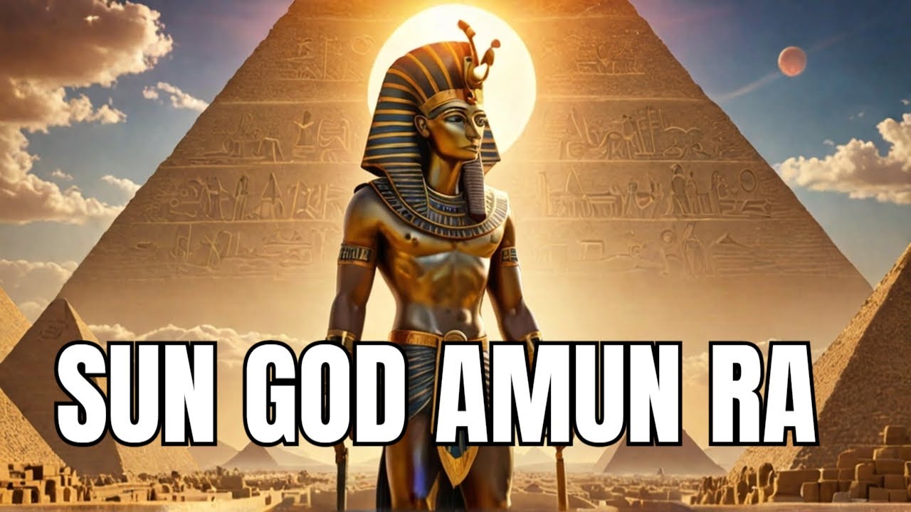 Amun Ra, the Sun God in ancient Egypt & Creator of The World | ancient ...