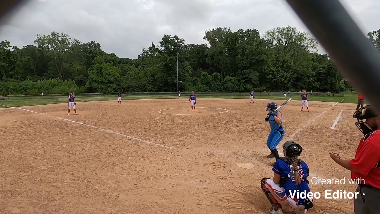 Line drive double - YouTube