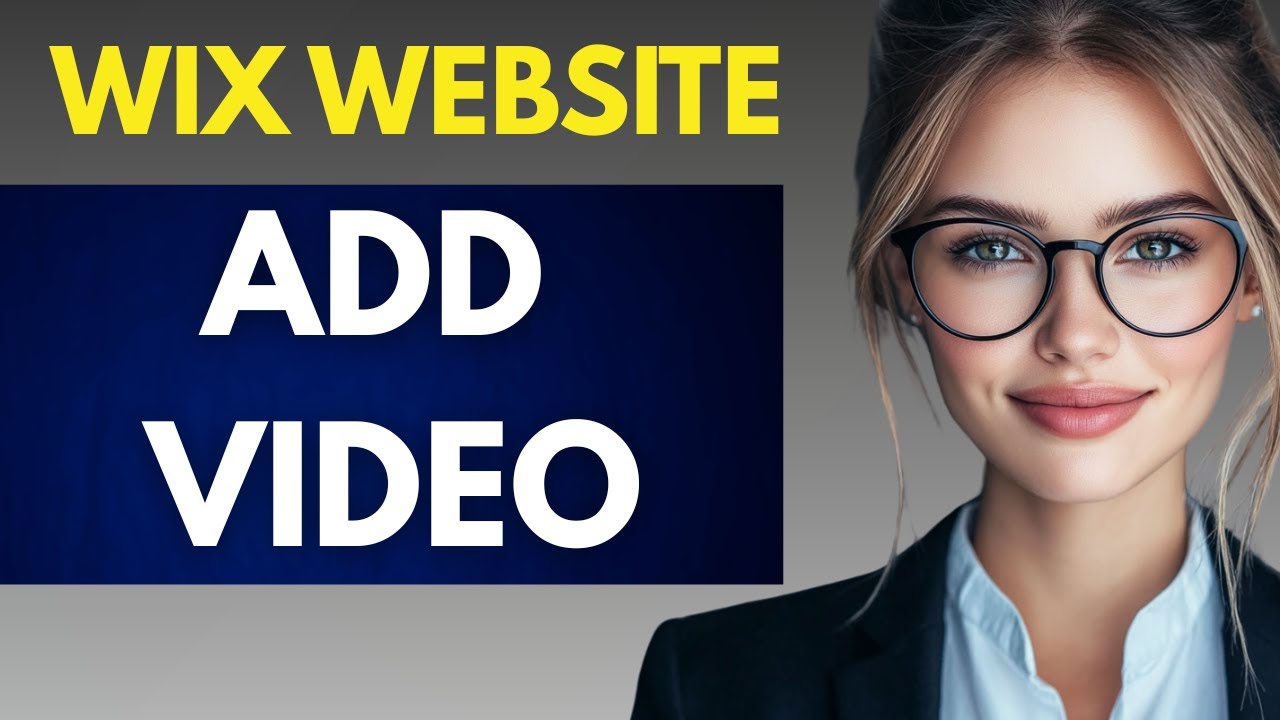 How to add a VIDEO to your WIX WEBSITE! Few simple steps - YouTube
