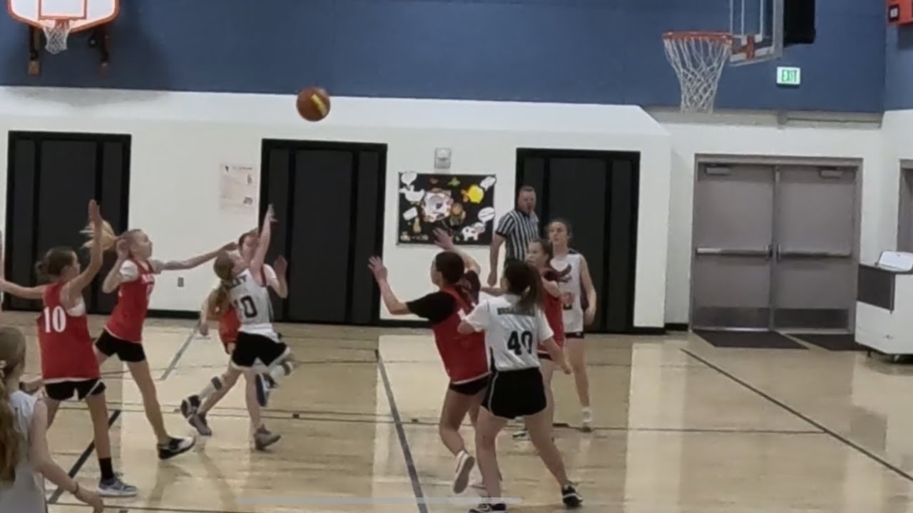 Youth Basketball Game 20: Hawks take on the Templars in tournament play ...