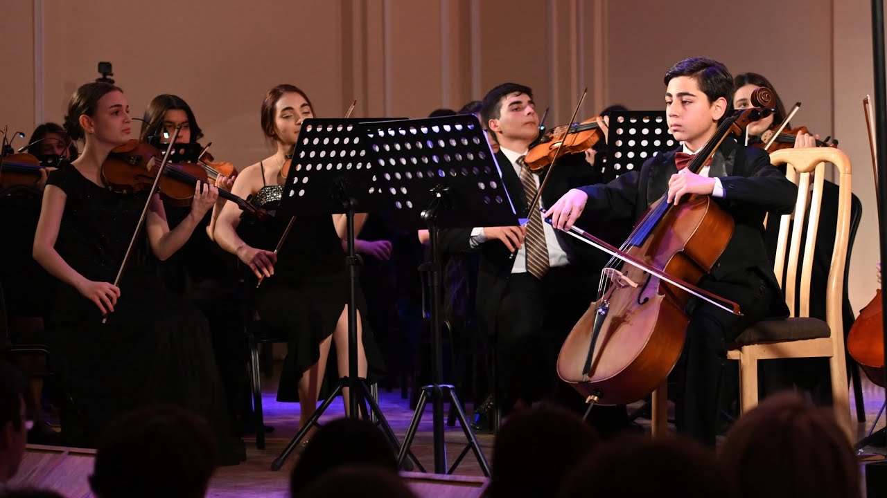 "ПЯЗ" A. Marcello - Concerto for oboe (Cello), Adagio,Alex Nazaryan ...