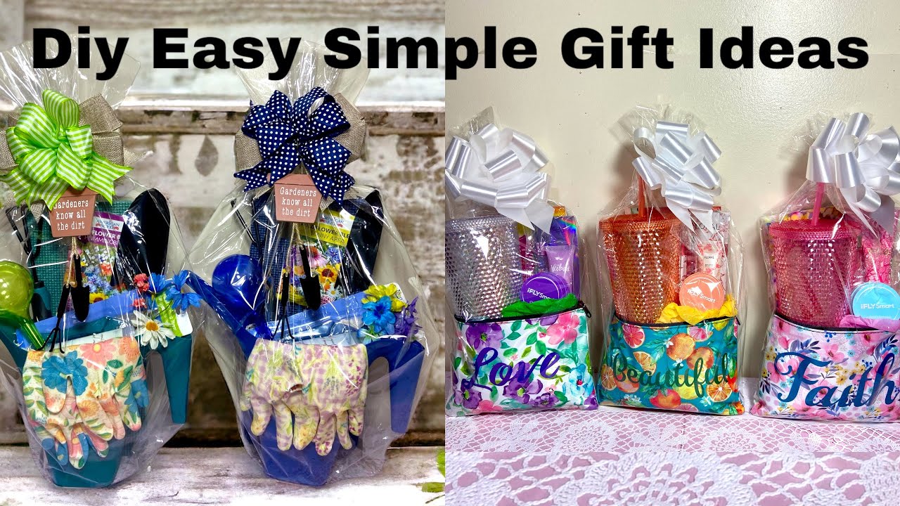 Two Easy Simple Diy Gift Ideas - YouTube