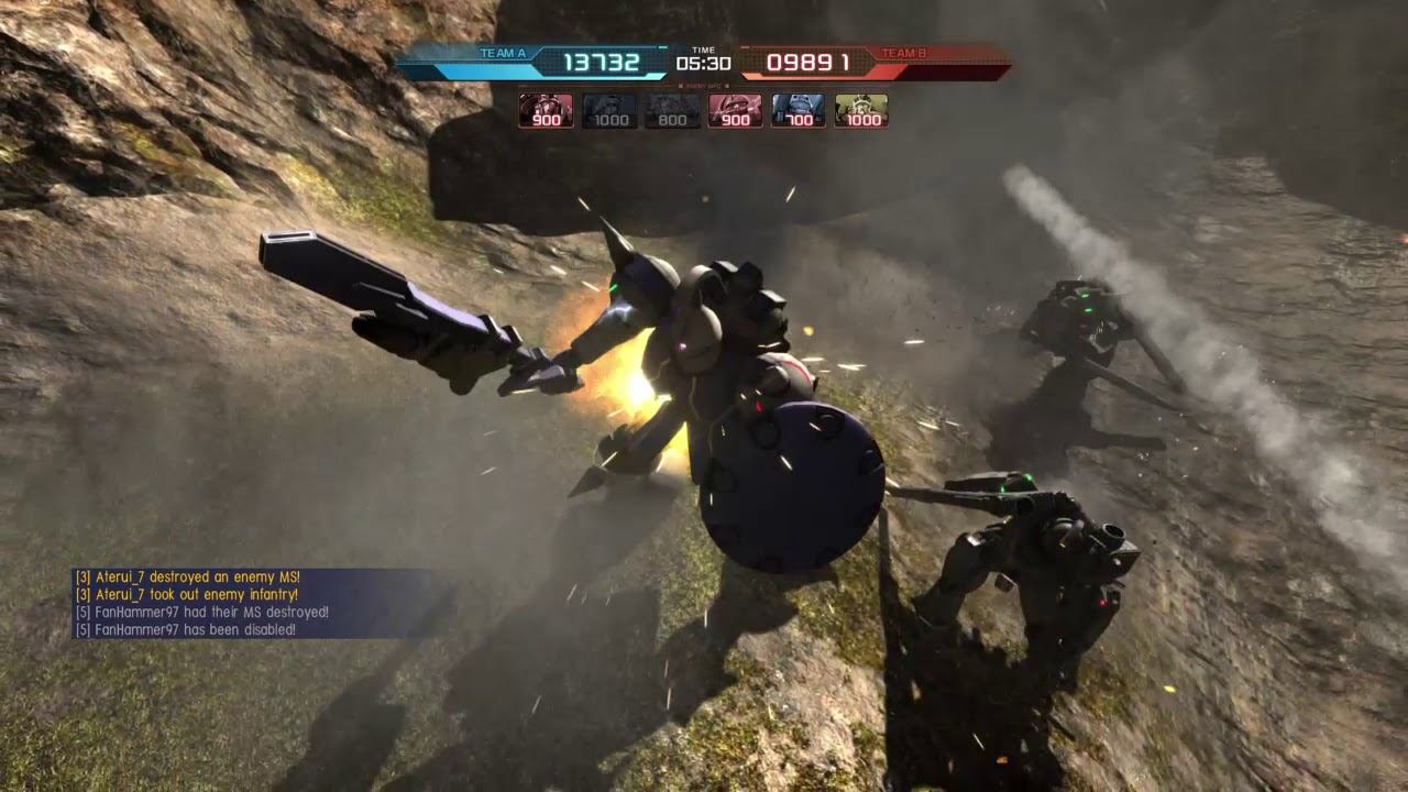 Gyan Eos in Tallgeese 3 Colors: Gundam Battle Operation 2 - YouTube