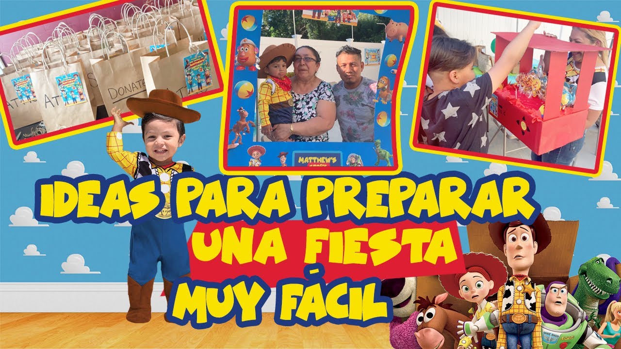 Cómo preparar una fiesta muy fácil y económica! - YouTube