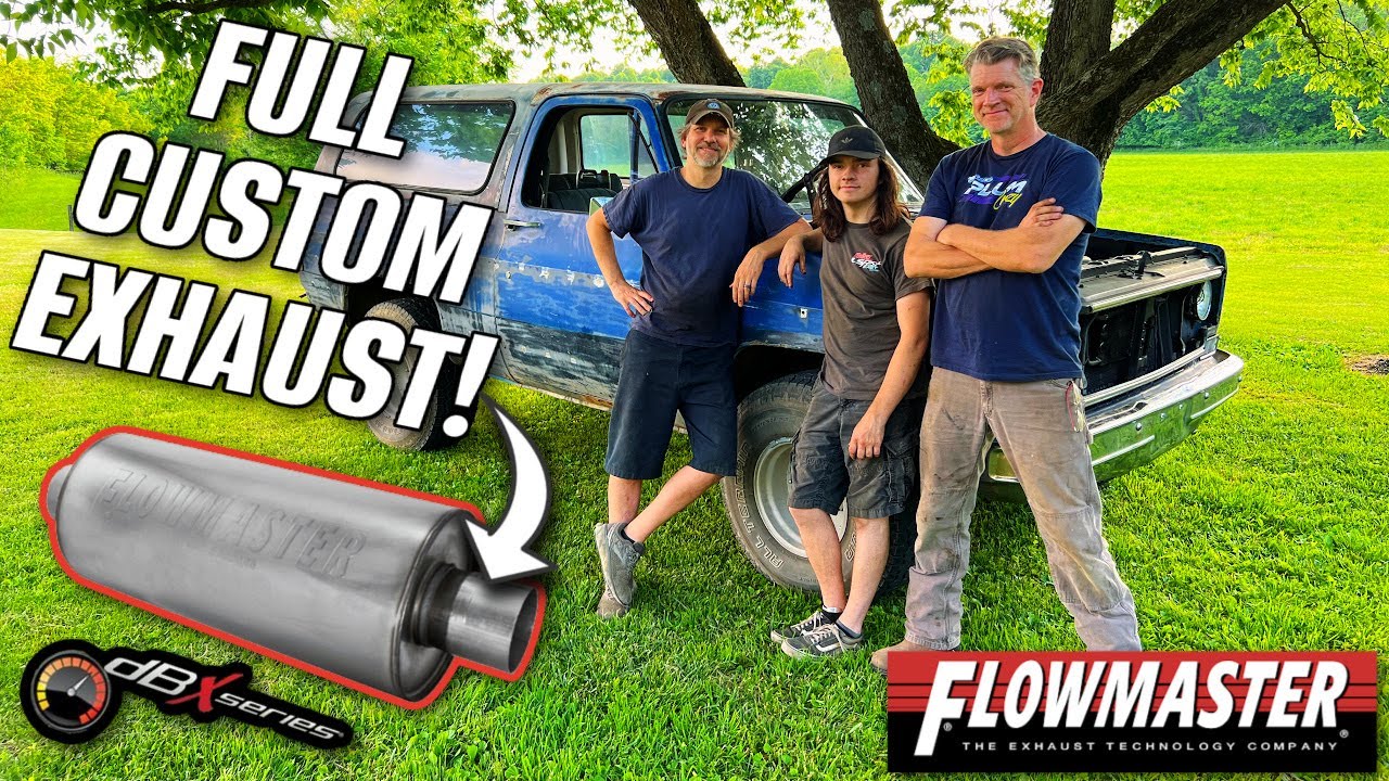 BEST sounding exhaust EVER! (Flowmaster U-fit kit) - YouTube