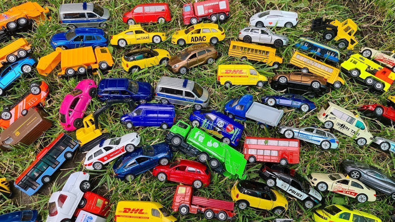 Siku Cars and various cars from the box - YouTube