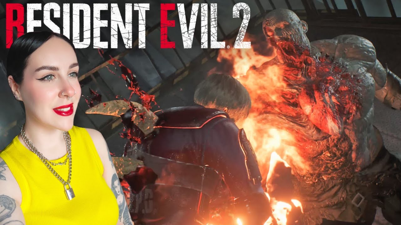 LEON vs SUPER MR X!!!!! | Resident Evil 2 (2019) | LEON FINAL BOSS ...