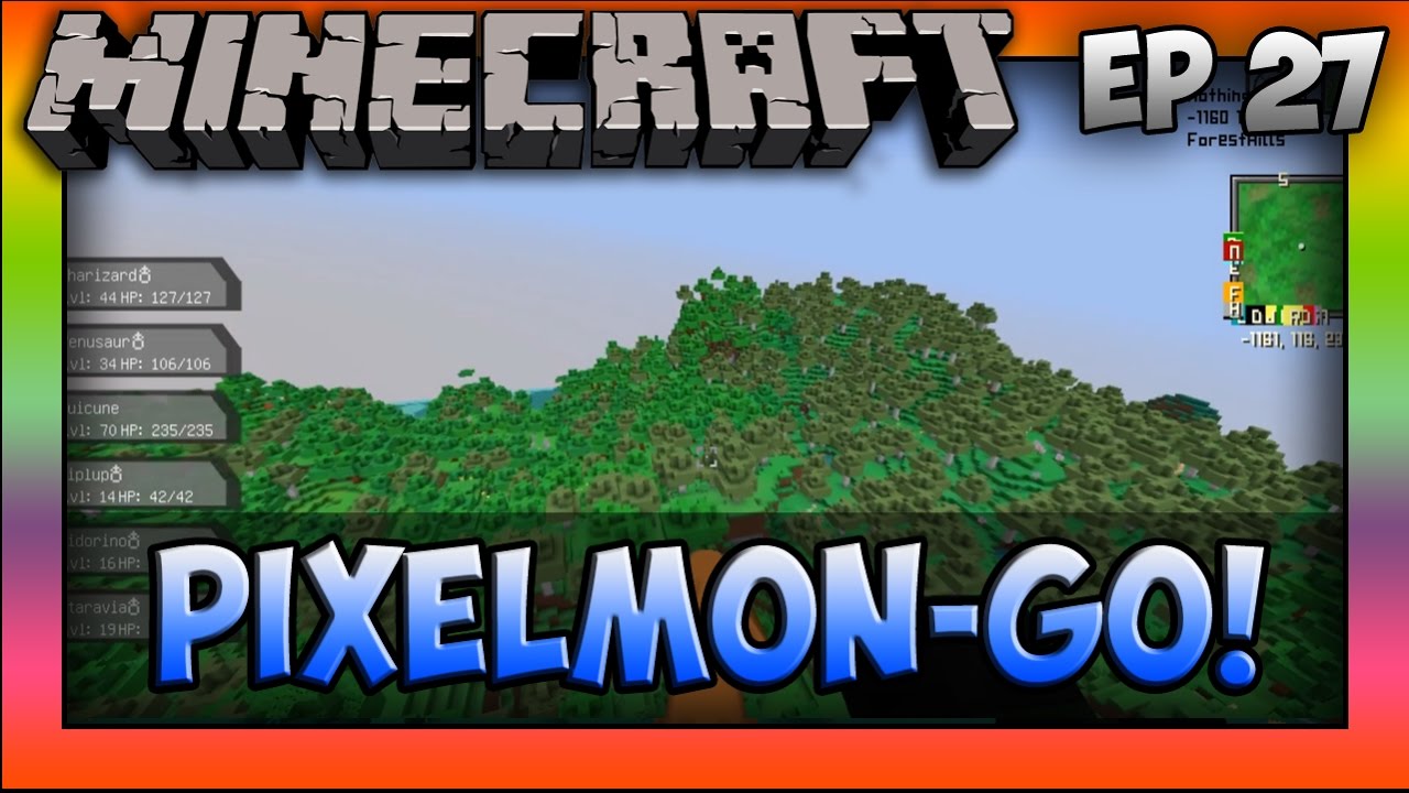 PixelmonGO - Mew Mew! (Minecraft Pokemon Series)[ep27] - YouTube