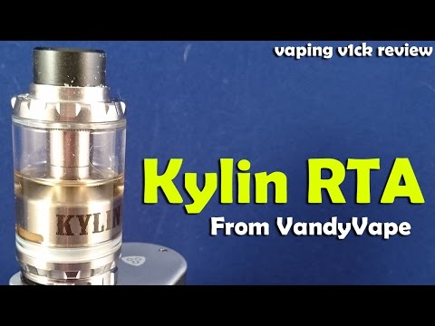 Kylin RTA from Vandy Vape Review - I love it