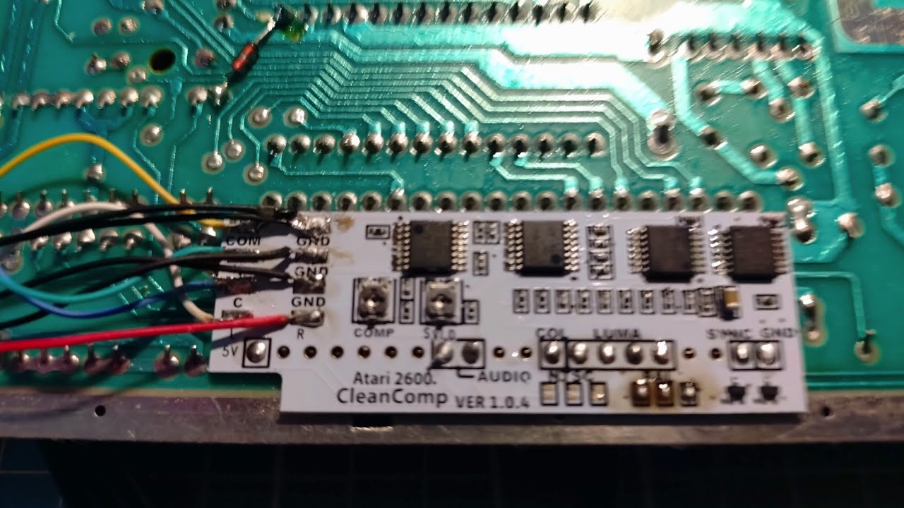 Atari 2600 | Video-MOD FBAS/S-Video - YouTube