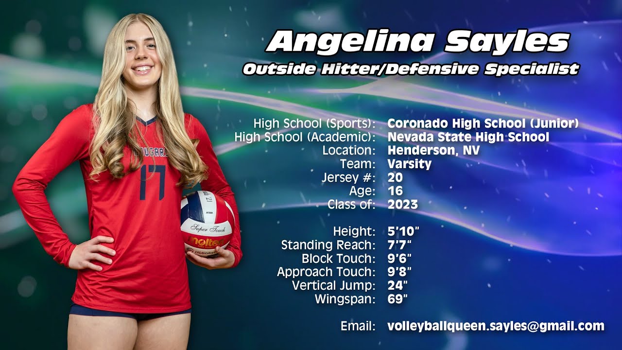 Angelina Sayles (OH/DS) - 2021 - Varsity Volleyball - Offense - Class ...