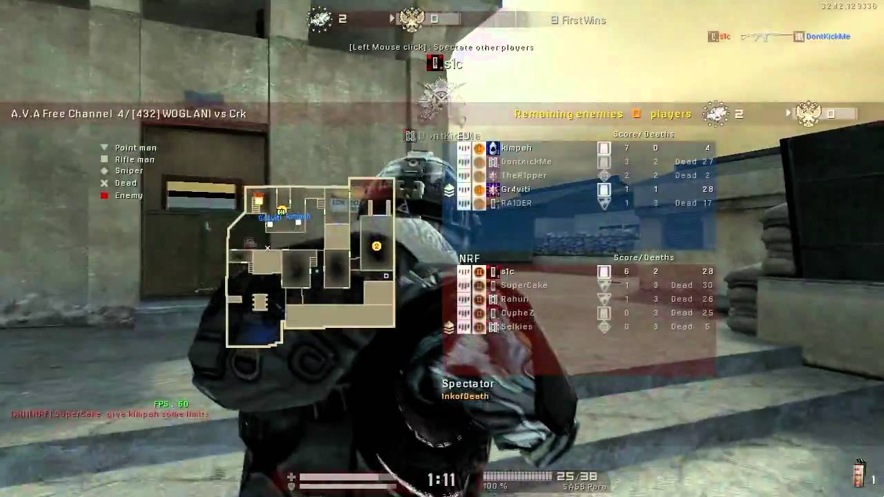 CGO AVA - WOGL Season 2 Finals - ANIMARE vs Crackheads - Dual Sight ...