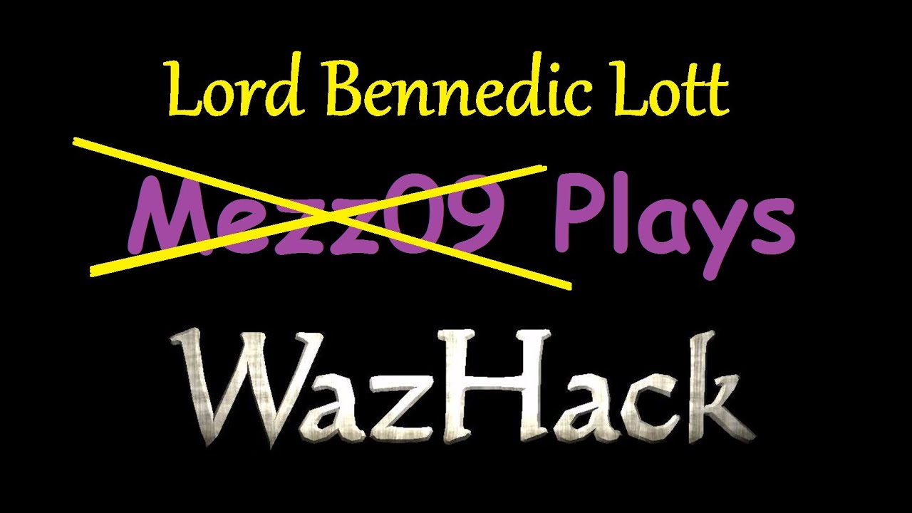Ben Lott plays wazhack (episode 3) - YouTube