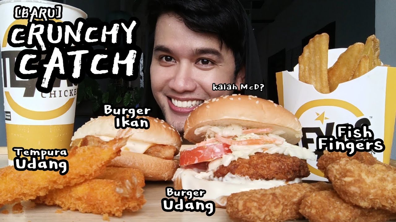 [BARU] TEXAS CHICKEN CRUNCHY CATCH series ; Texas Chicken Shrimp Burger, Fish Burger dan banyak ...