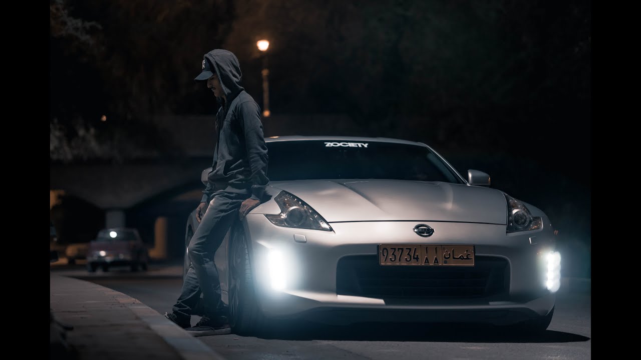 Stock boy midnight run 370z (4k) - YouTube