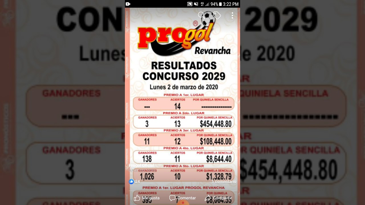 Progol 2029 resultados - YouTube