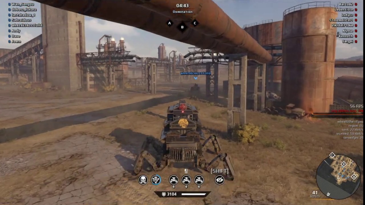 Crossout - Japan Walker Castle - YouTube
