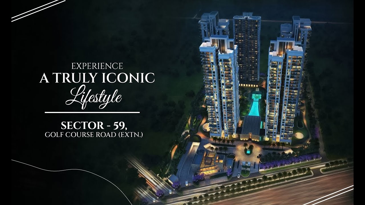 Conscient Hines Elevate | Sec-59, Golf Course Ext Road, Gurgaon - YouTube