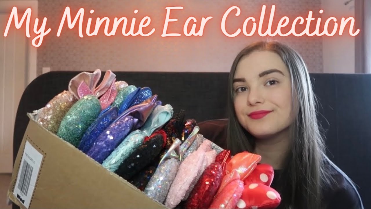 My MINNIE EAR Collection | Disney Official Ears | 2021 - YouTube