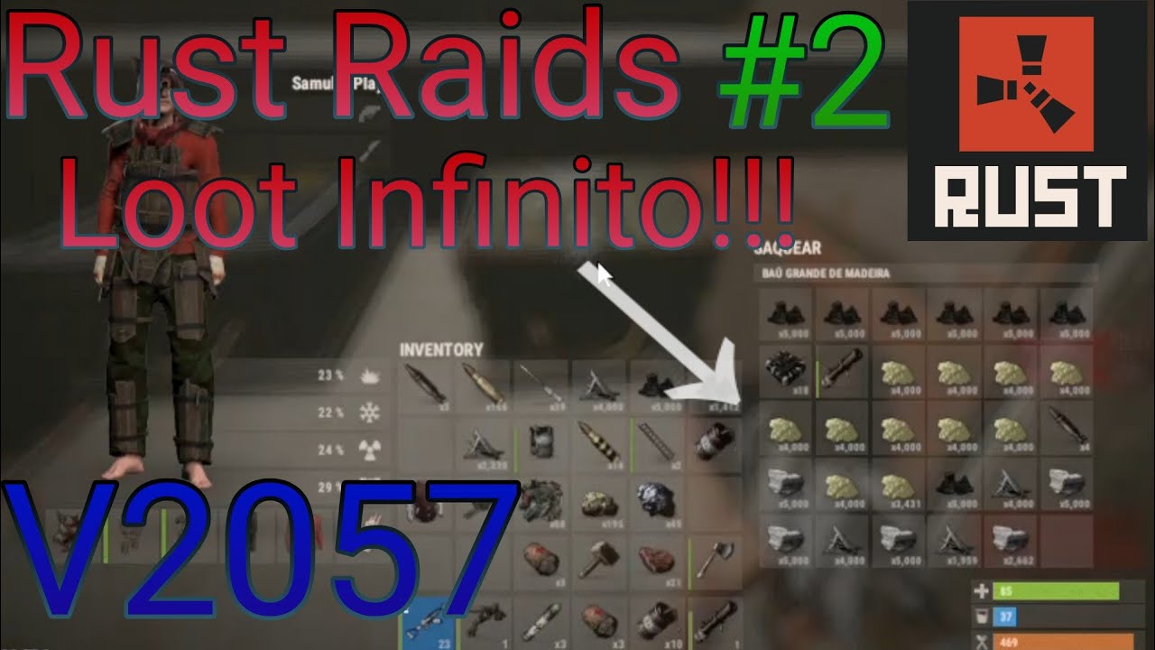 Rust Raids - Raid Na Base De Metal !!! | V2057| - YouTube
