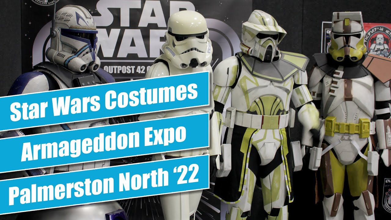 Star Wars Costumes - Armageddon Expo Palmerston North 2022 - YouTube
