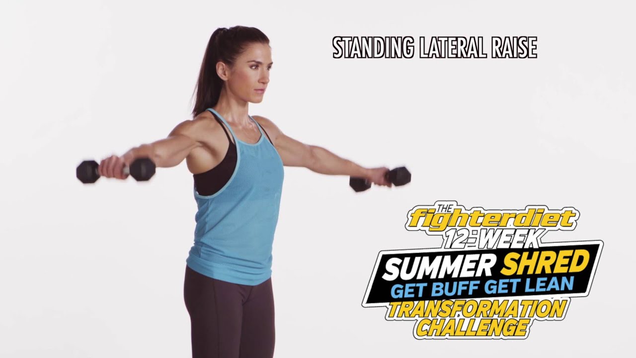 Standing Lateral Raise - YouTube