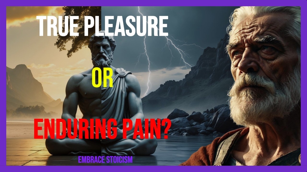 Stoicism: The Secret to True Pleasure or Just Enduring Pain? - YouTube