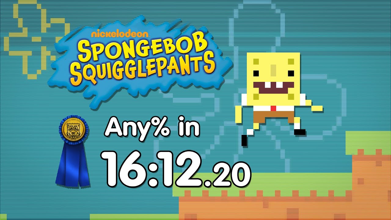 SpongeBob SquigglePants (Wii) - Any% in 16:12.20 [WR] - YouTube