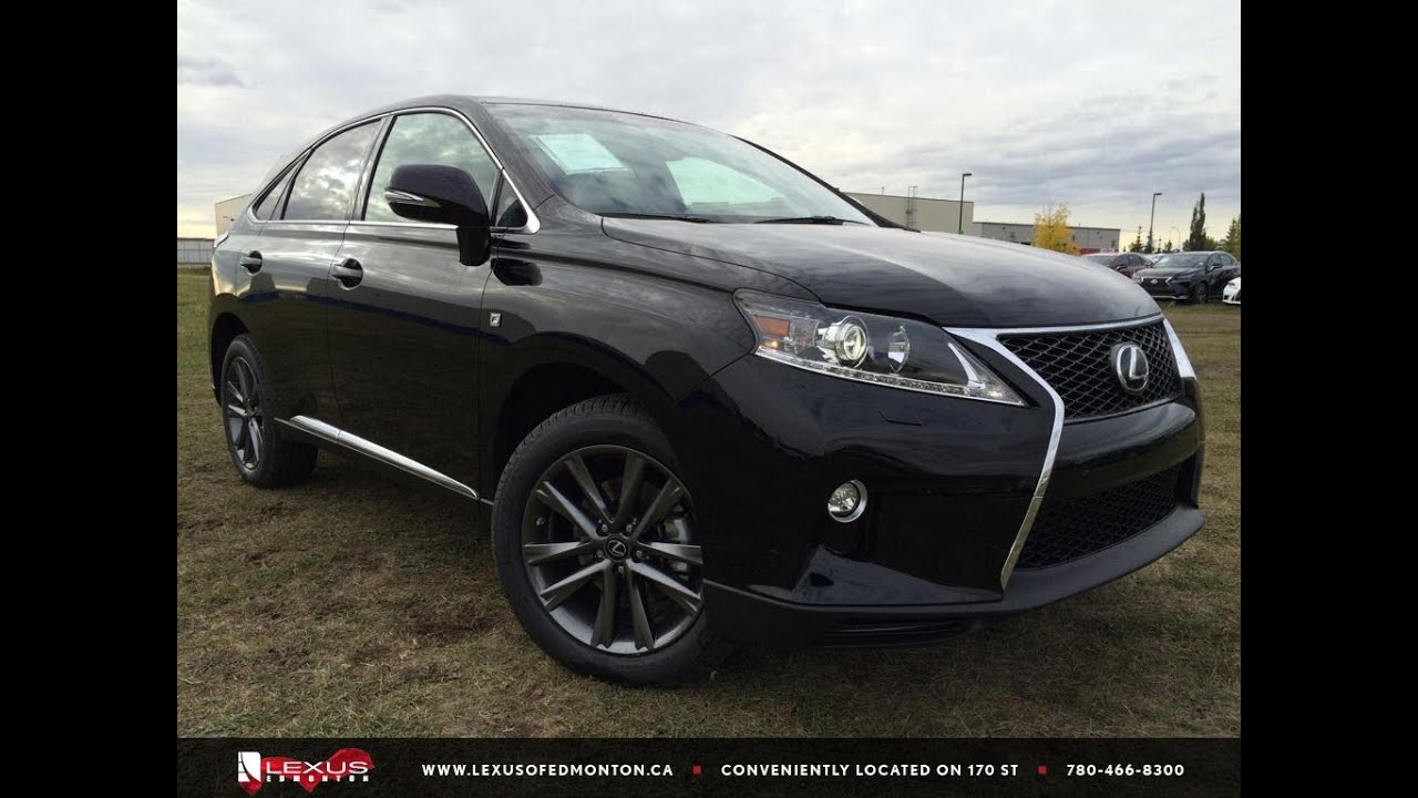 New Black 2015 Lexus RX 350 AWD F Sport In Depth Reivew | Southwest ...