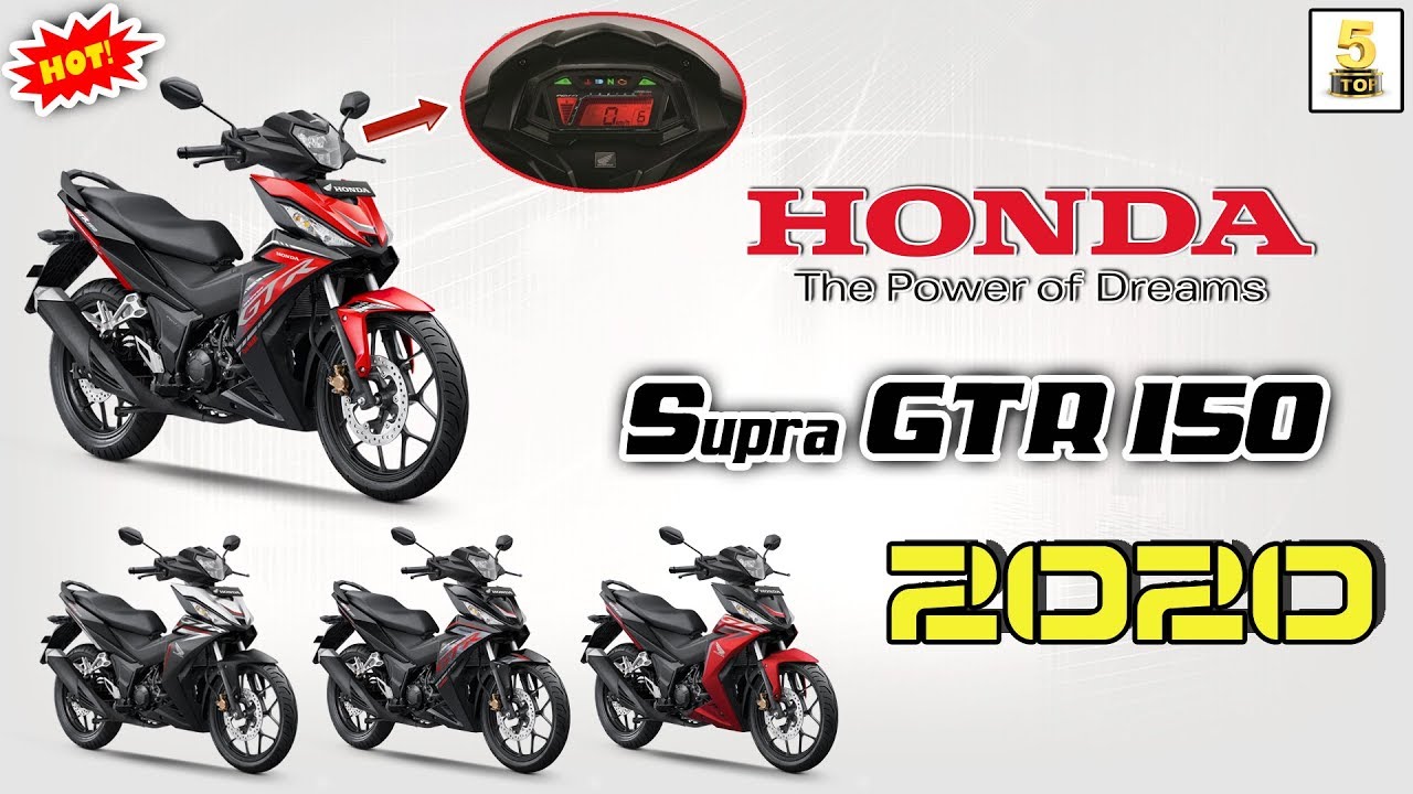 Ra mắt Honda Winner 150 2020 (Supra GTR 150 2020) tại Indonesia ️ Siêu ...