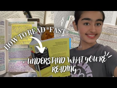 How to Read 10X Faster (and Actually Comprehend) - YouTube