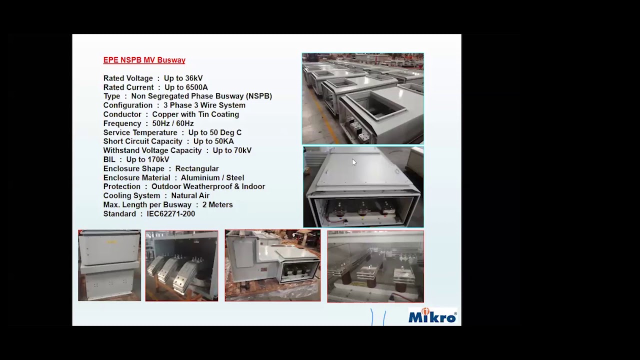 Introduction and Advantages of EPE Busduct System - YouTube