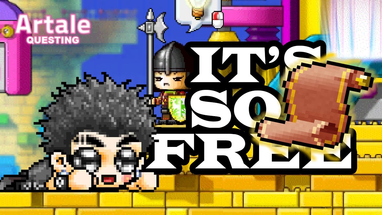 Quick Quest for a Glove For Attack 60% | MapleStory Worlds Artale - YouTube