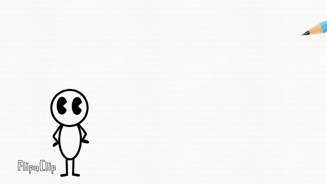 Flipaclip animation pencilmation 1 - YouTube