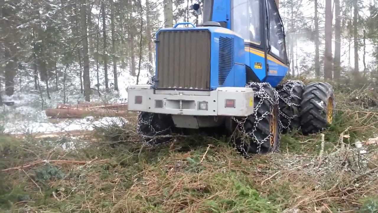 Rottne H8 6wd - YouTube