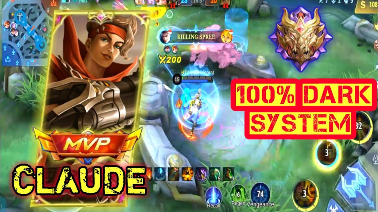 100% DARK SYSTEM . gameplay claude terbaru 2023 #claude #claudetiktok ...