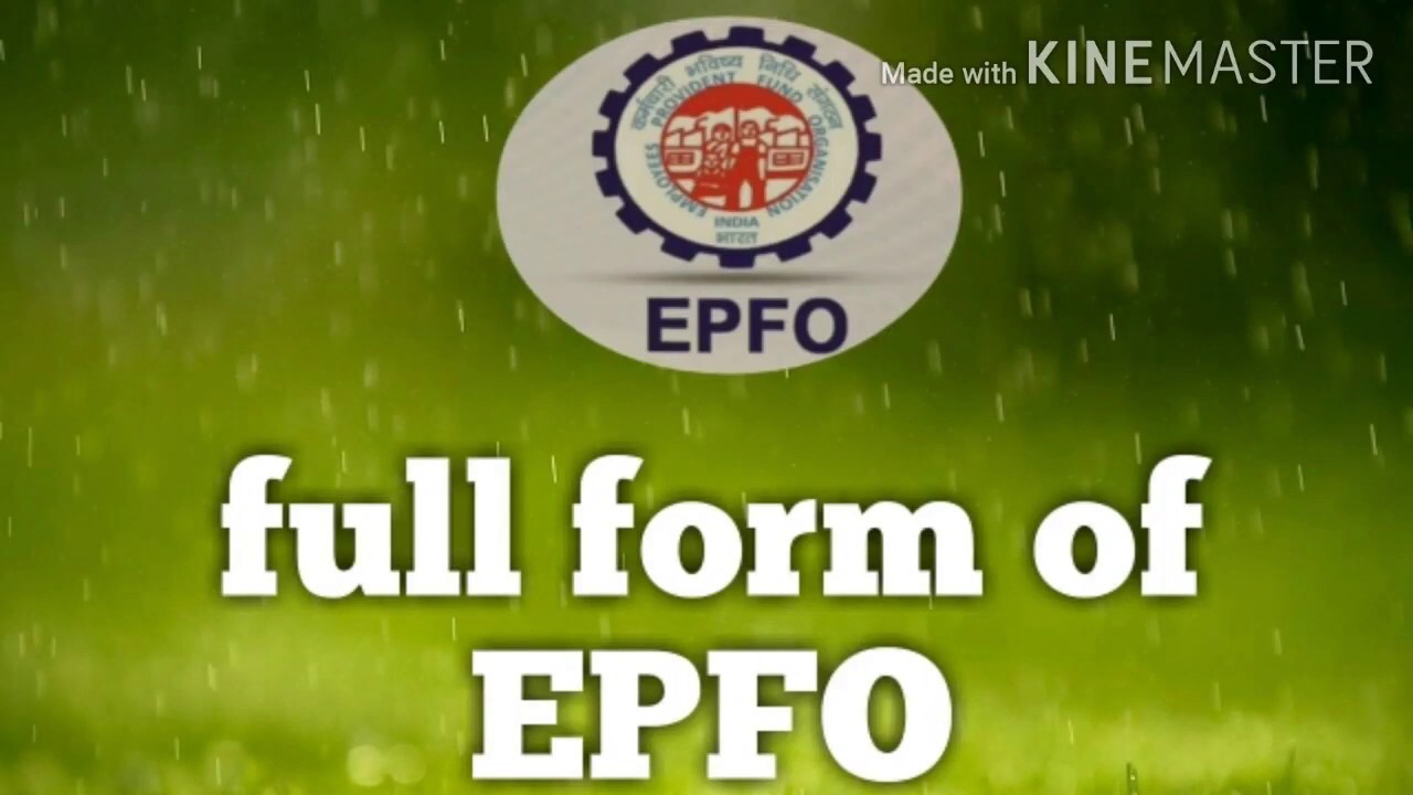 Full Form Of EPFO - YouTube