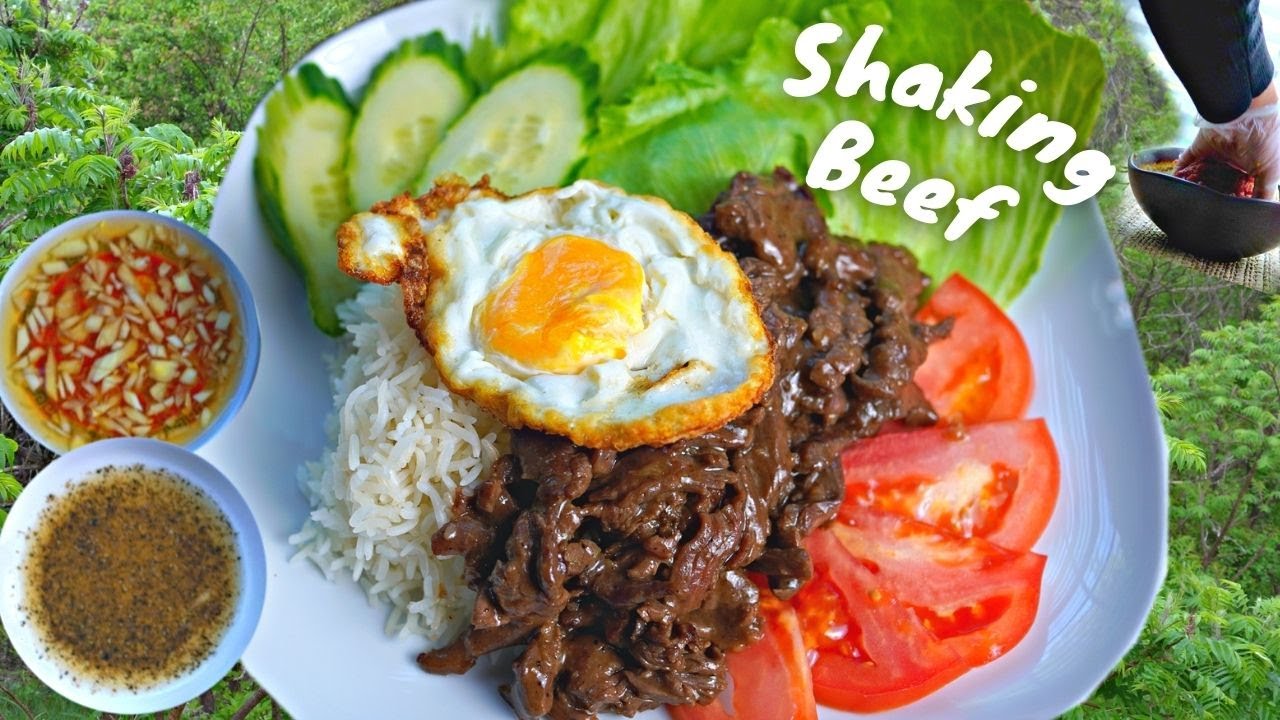 LOK LAK CAMBODIAN SHAKING BEEF | BO LUC LAC - YouTube