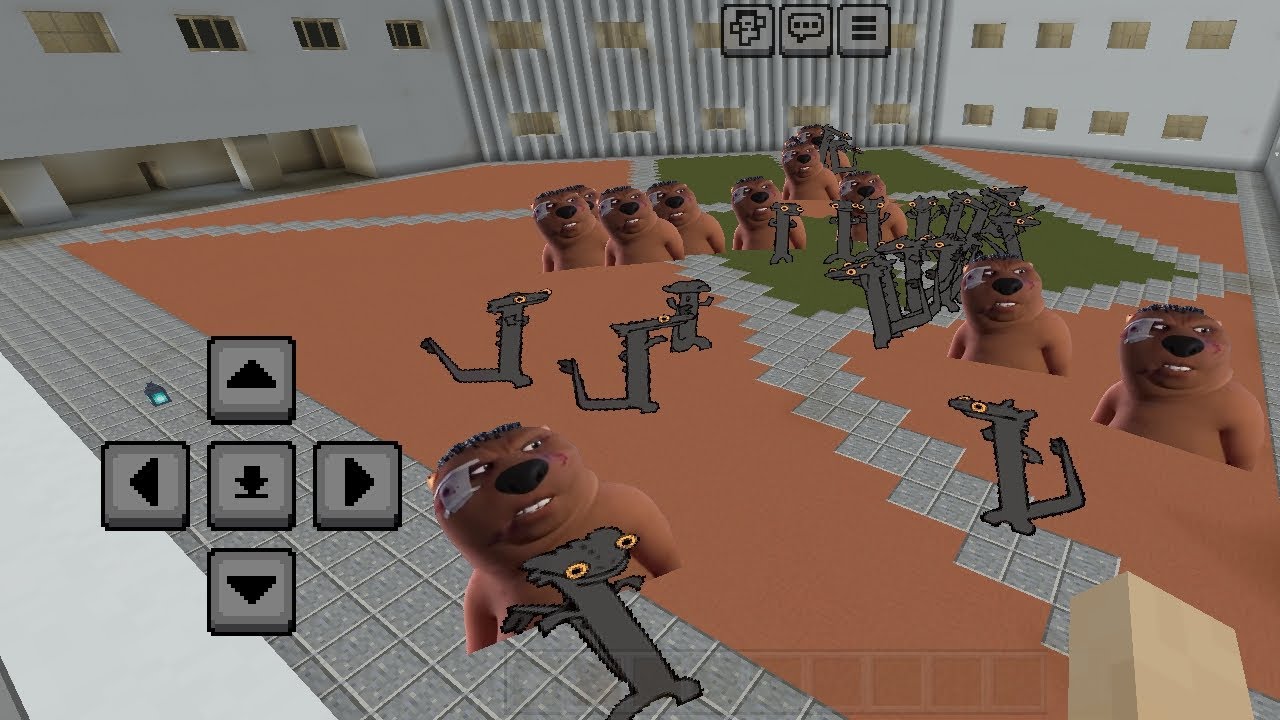 Chinese beaver And Dancing toothless Nexbots in Minecraft PE - YouTube