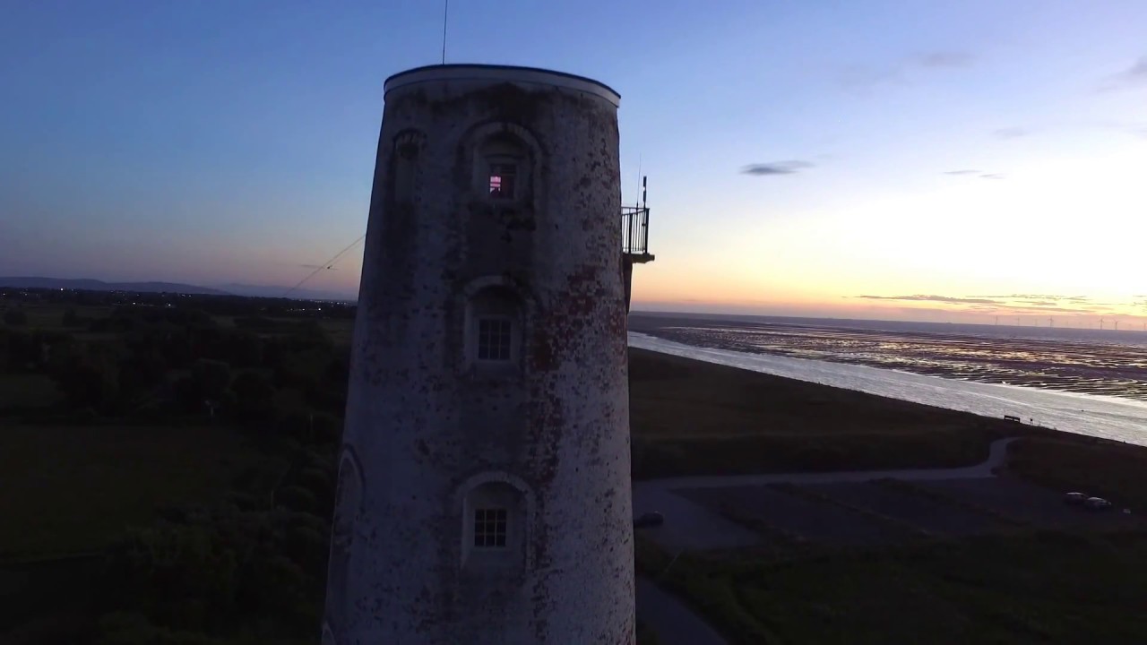 Leasowe Lighthouse Wirral From The Air June 2018 - YouTube
