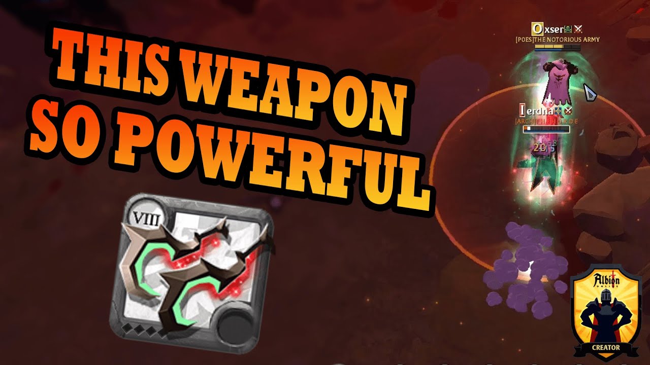 THIS WEAPON SO POWERFUL😈😈 DEATHGIVERS SOLO PVP BUILD ( Albion Online ...