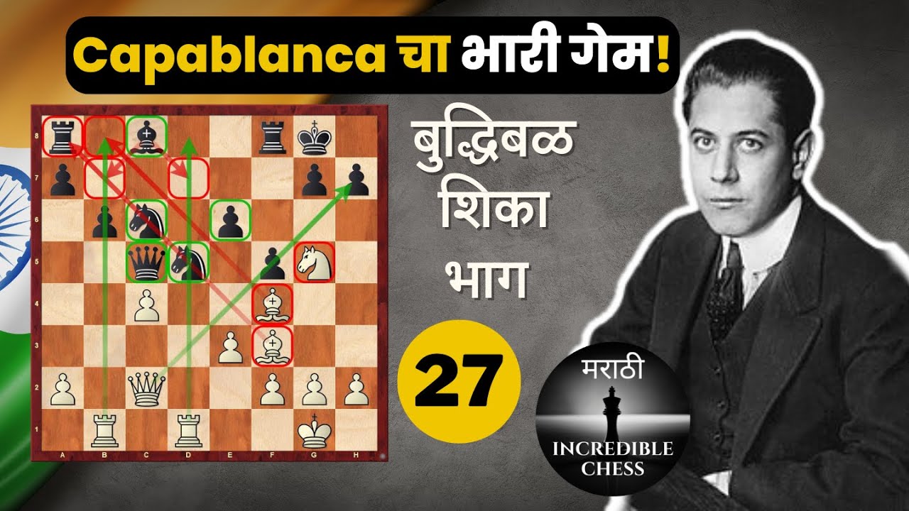 Capablanca Masterpiece | Marathi Chess by Atul Dahale - YouTube