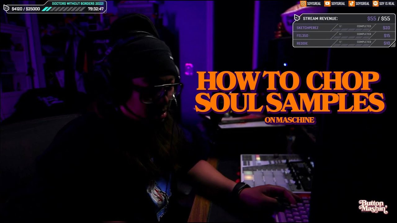 HOW TO CHOP SOUL SAMPLES ON MASCHINE - YouTube