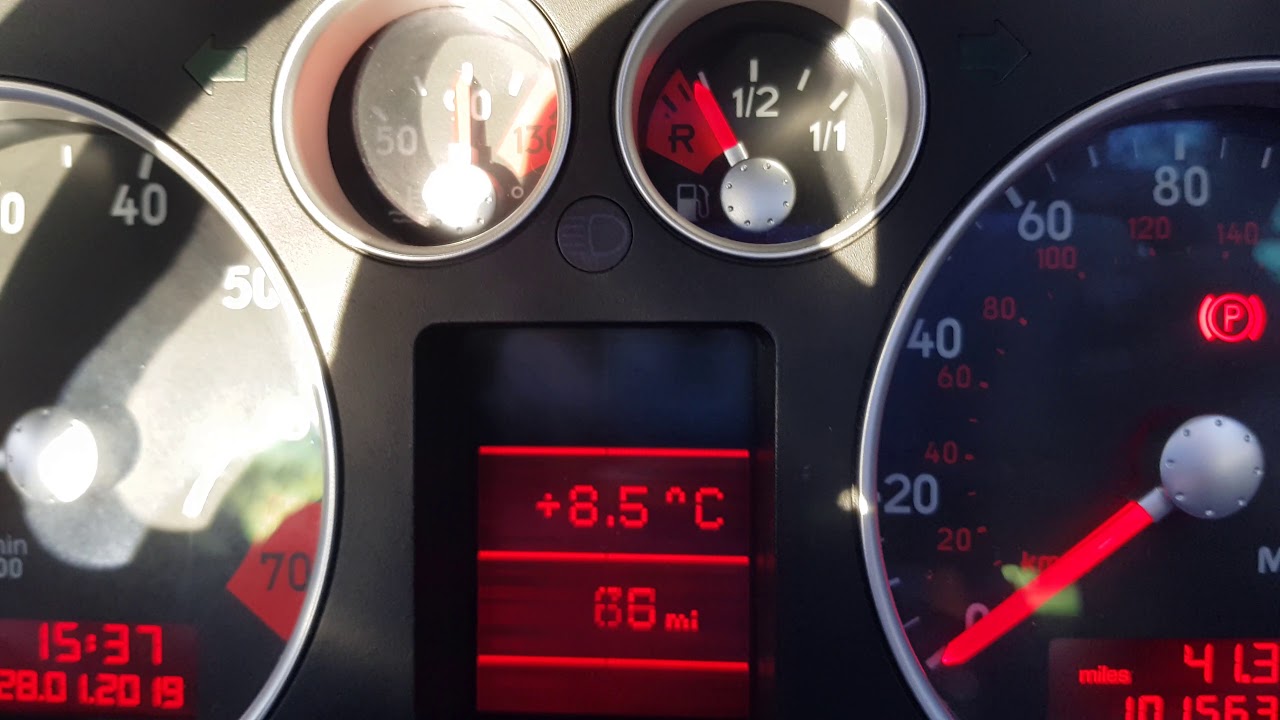 Audi MK1 TT fuel guage issue - YouTube
