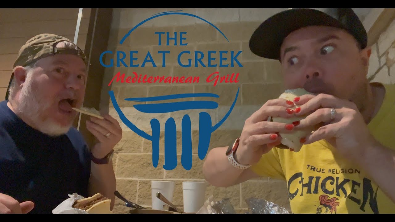 Great Greek Mukbang!! 🥙 - YouTube
