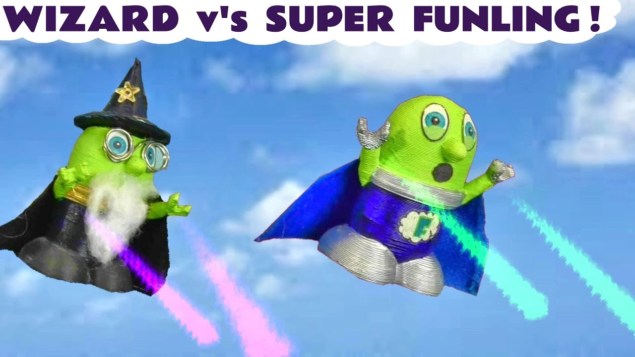 Wizard Funling versus Super Funling Magic Powers Challenge - YouTube